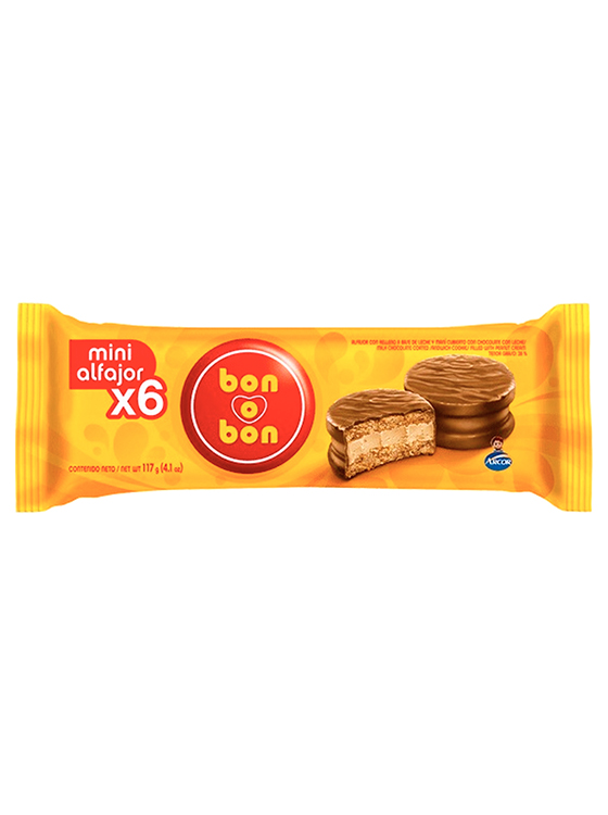 ALFAJOR BOB MINI 117G – Distrilog